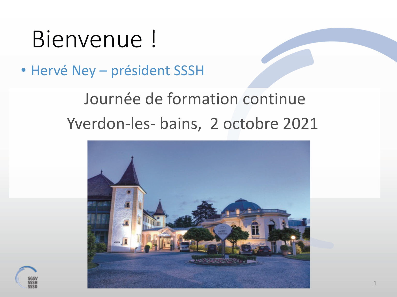 01. Bienvenue - sssh